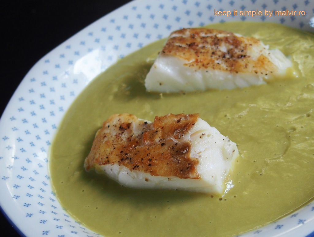 File de cod cu sos de sparanghel – keep it simple